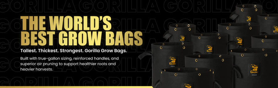 Fabric Grow Bags for Indoor & Garden Growing | Gorilla Grow Bags